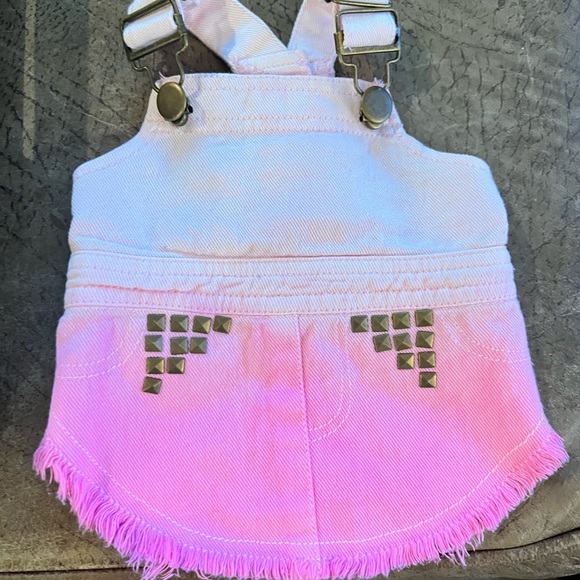 Top Paw | Dog | Top Paw Pink Denim Dog Overall Dress | Poshmark